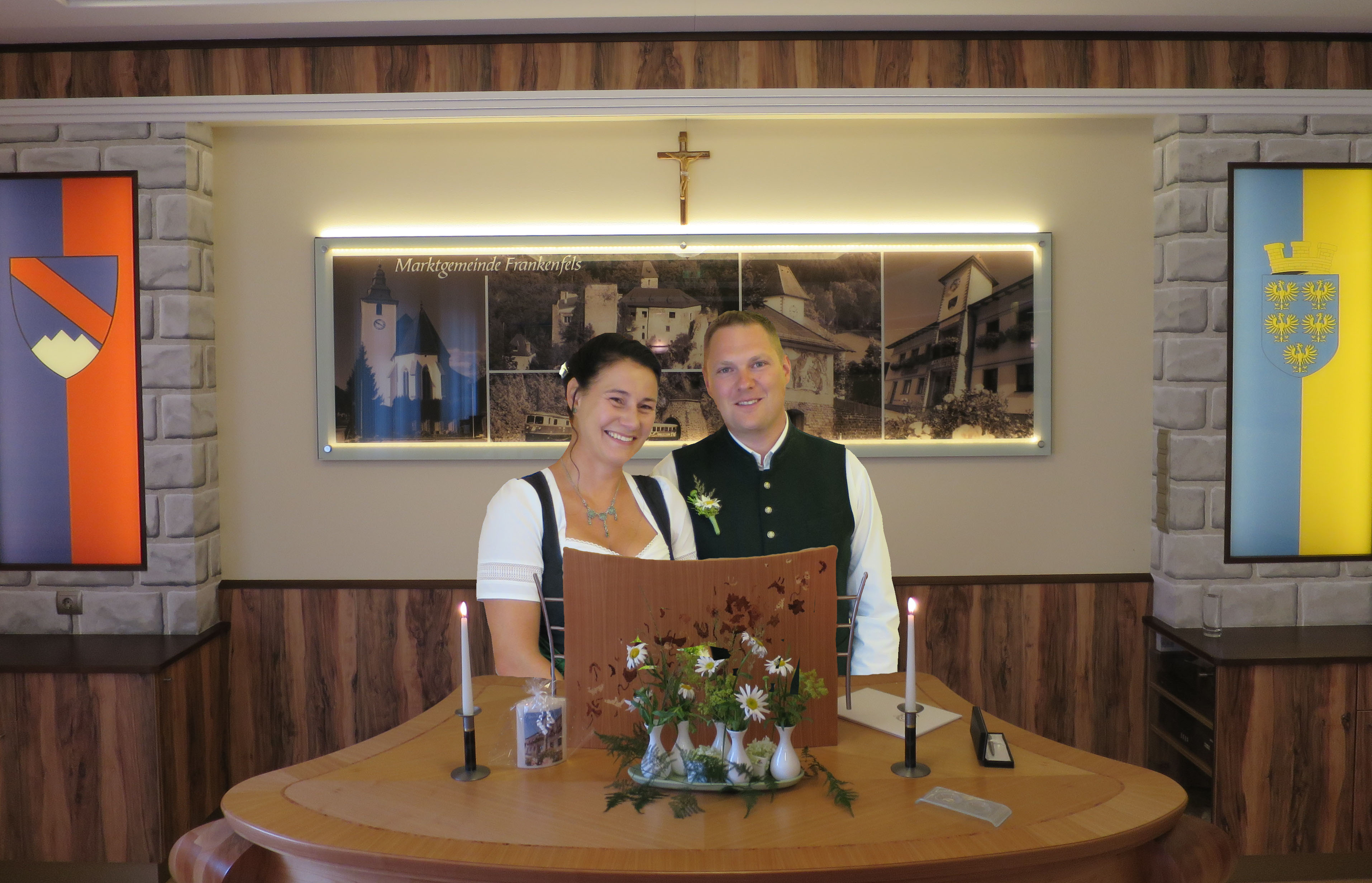 Das Ja Wort gaben sich … Christian Karl und Sonja Fasel - Marktgemeinde ...